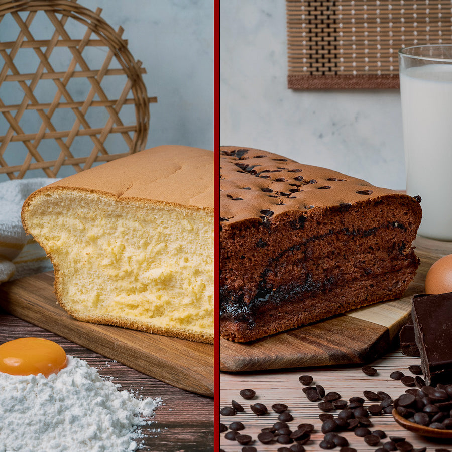 Mix Original & Chocolate – Ah Mah Homemade Cake